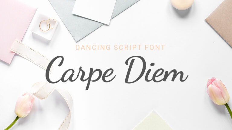 50 Free Scripting Fonts for Personal and Commercial Use - The Woman Blogger